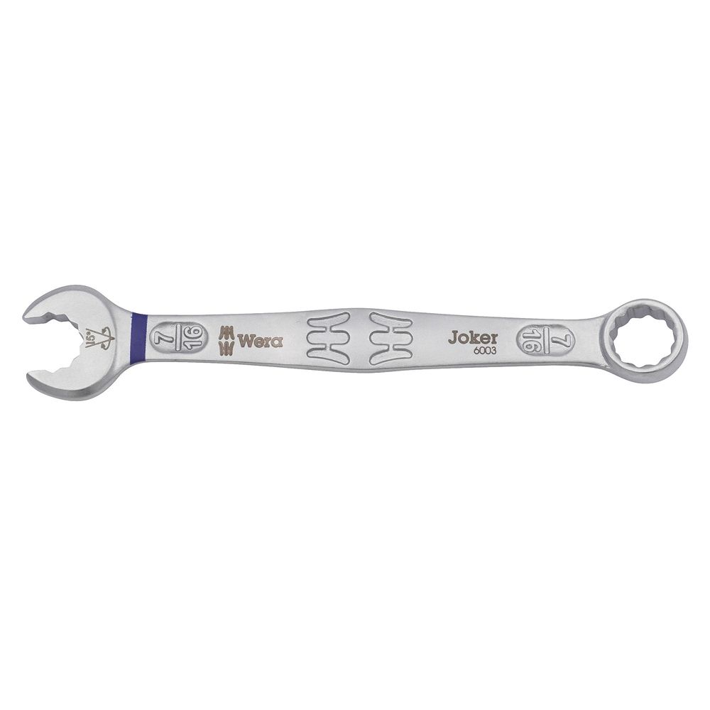 Wera 6003 Joker Combination Spanner 7/16" - Screwfix