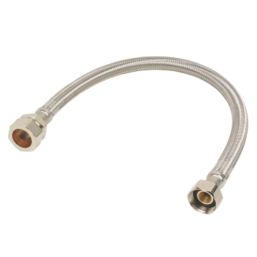 Essentials Flexible Tap Connector 22mm x 3/4" x 500mm - Screwfix