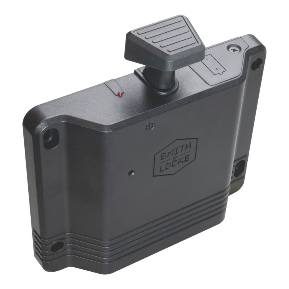 Smith & Locke Fire Door Retainer Black - Screwfix