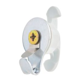 Bullfix Universal Heavy Duty Mirror/Picture Hanging Kit x 44mm White 4 ...