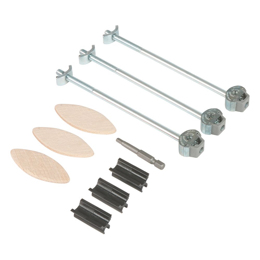 Trend Worktop Connectors 158mm 3 Pack - Screwfix