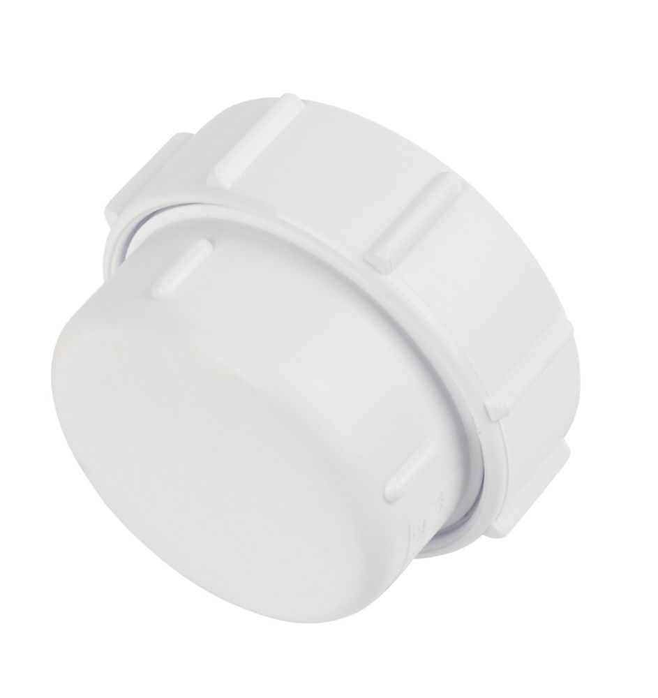 McAlpine T23U Multifit Blanking Plug White 40mm | Compression Waste ...