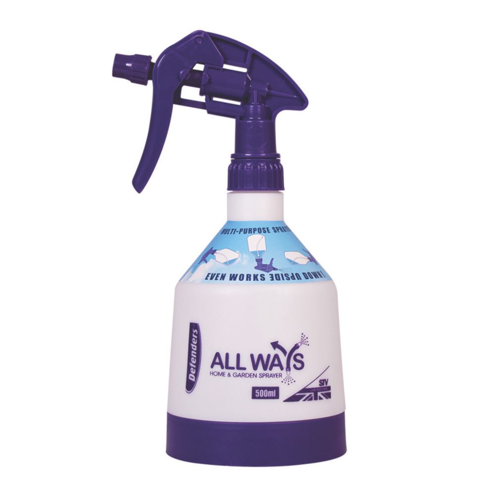 Defenders All Ways White / Purple Sprayer 500ml - Screwfix