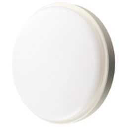 LAP Davenport Outdoor Round LED Bulkhead With PIR Sensor White 12W ...
