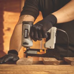Titan TTB970NST 32mm Second Fix Electric Nail Gun / Stapler 240V - Screwfix