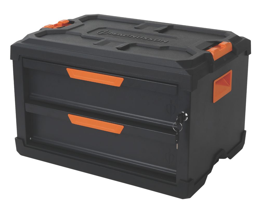 Magnusson Clikstor 2-Drawer Stackable Tool Chest 20½" - Screwfix