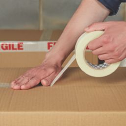 No Nonsense Packing Tape Clear 50m x 48mm - Screwfix