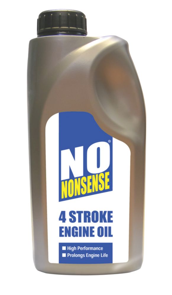 No Nonsense HP-141 4-Stroke Engine Oil 1Ltr - Screwfix
