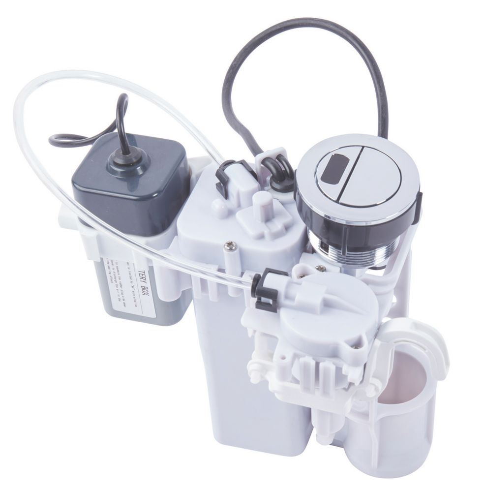 Top-Entry Close-Coupled Sensor Flush Valve Kit with 38mm Button - Screwfix