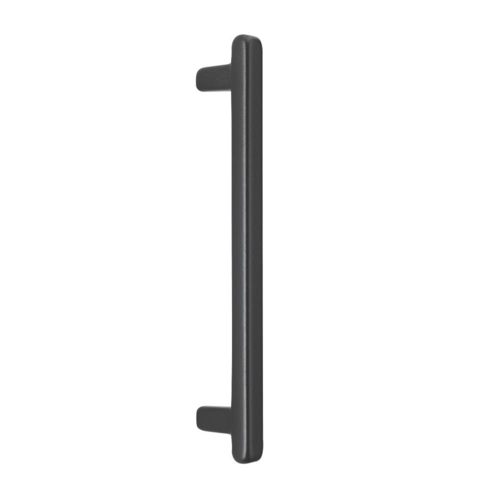 Urfic Straight Pull Handle Black 128mm - Screwfix