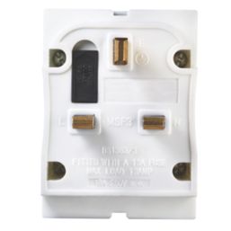 Masterplug 13A Fused 3-Way Plug Adaptor - Screwfix