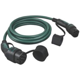 Masterplug 32A 22kW 3-Phase Mode 3 Type 2 Plug EV Charging Cable 5m ...