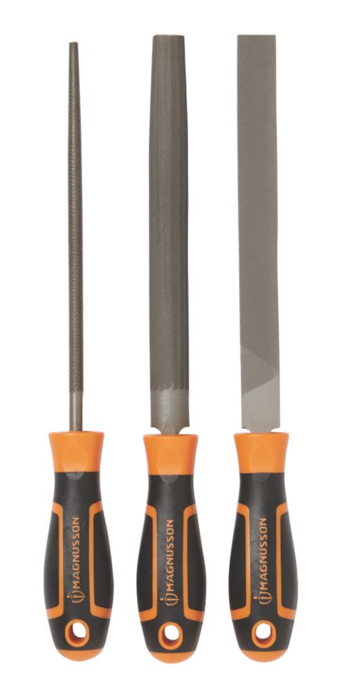 Magnusson File Set 8" 3 Pcs - Screwfix