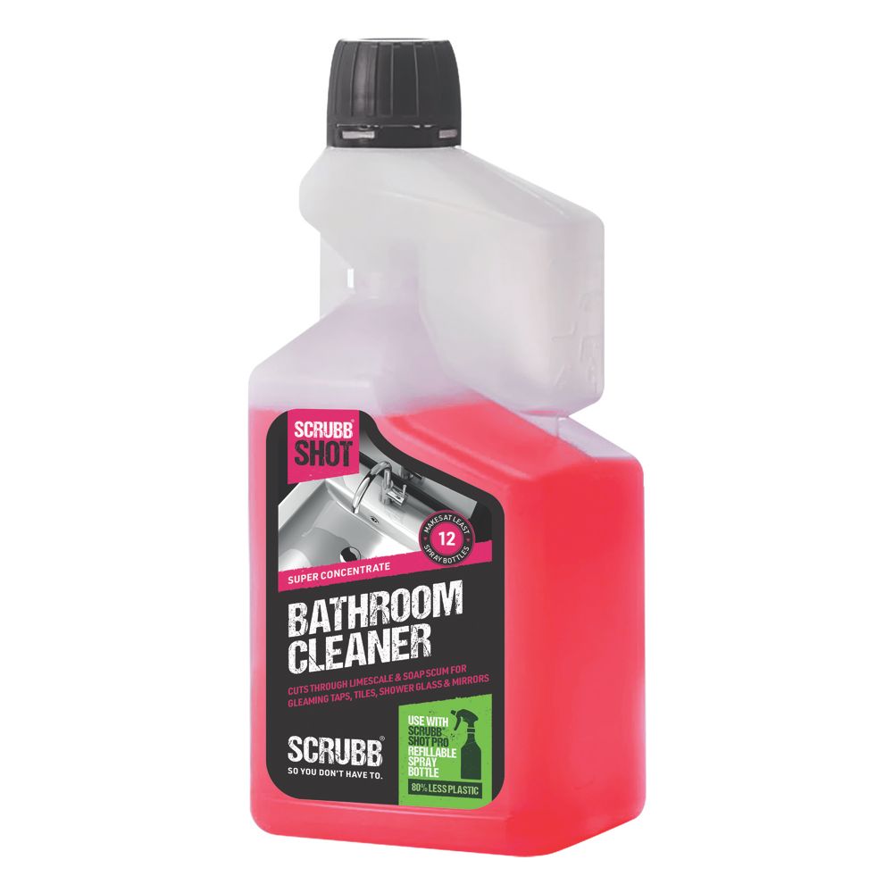 Scrubb SHOT Super Concentrate Eco Friendly Bathroom Cleaner 500ml ...