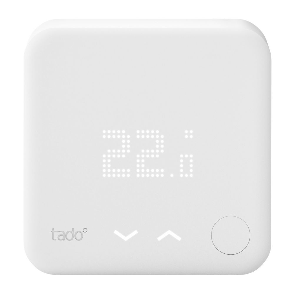Tado Smart Wired Heating White Thermostat - Screwfix
