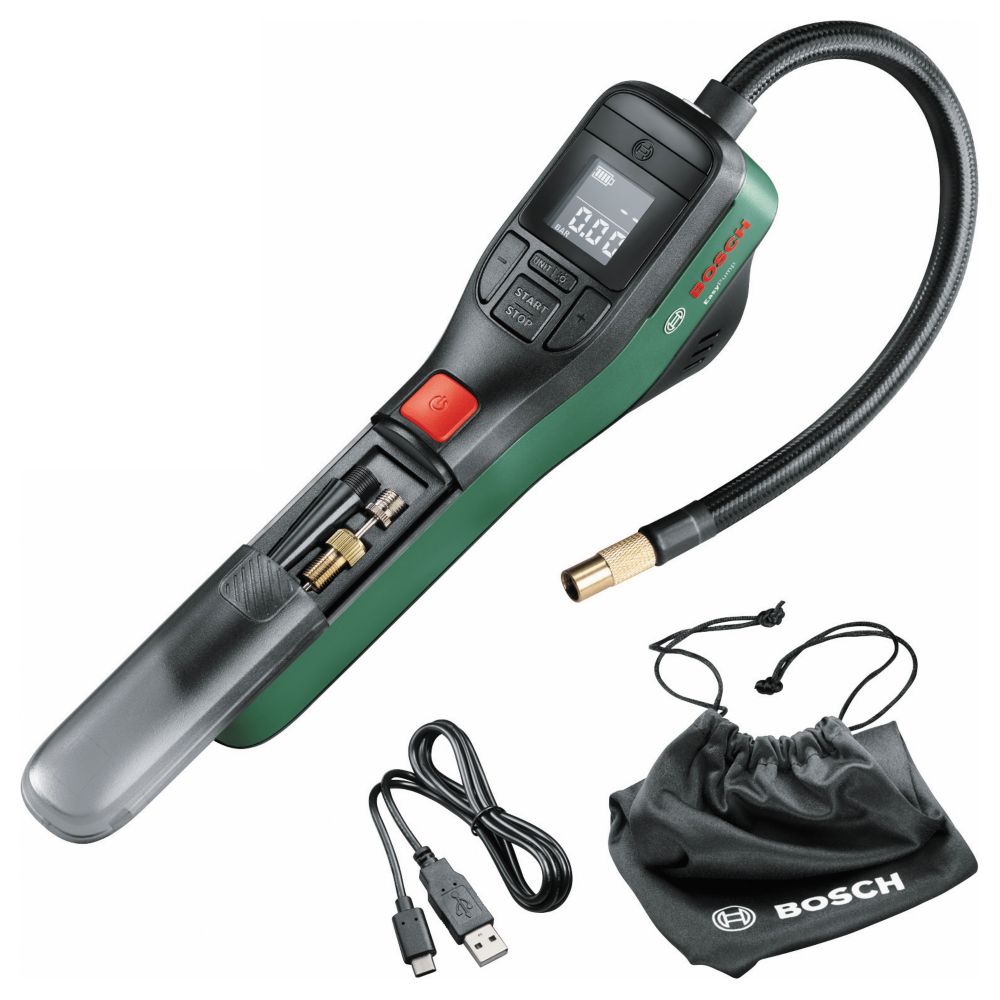 Bosch Easy Pump Digital Air Compressor - Screwfix