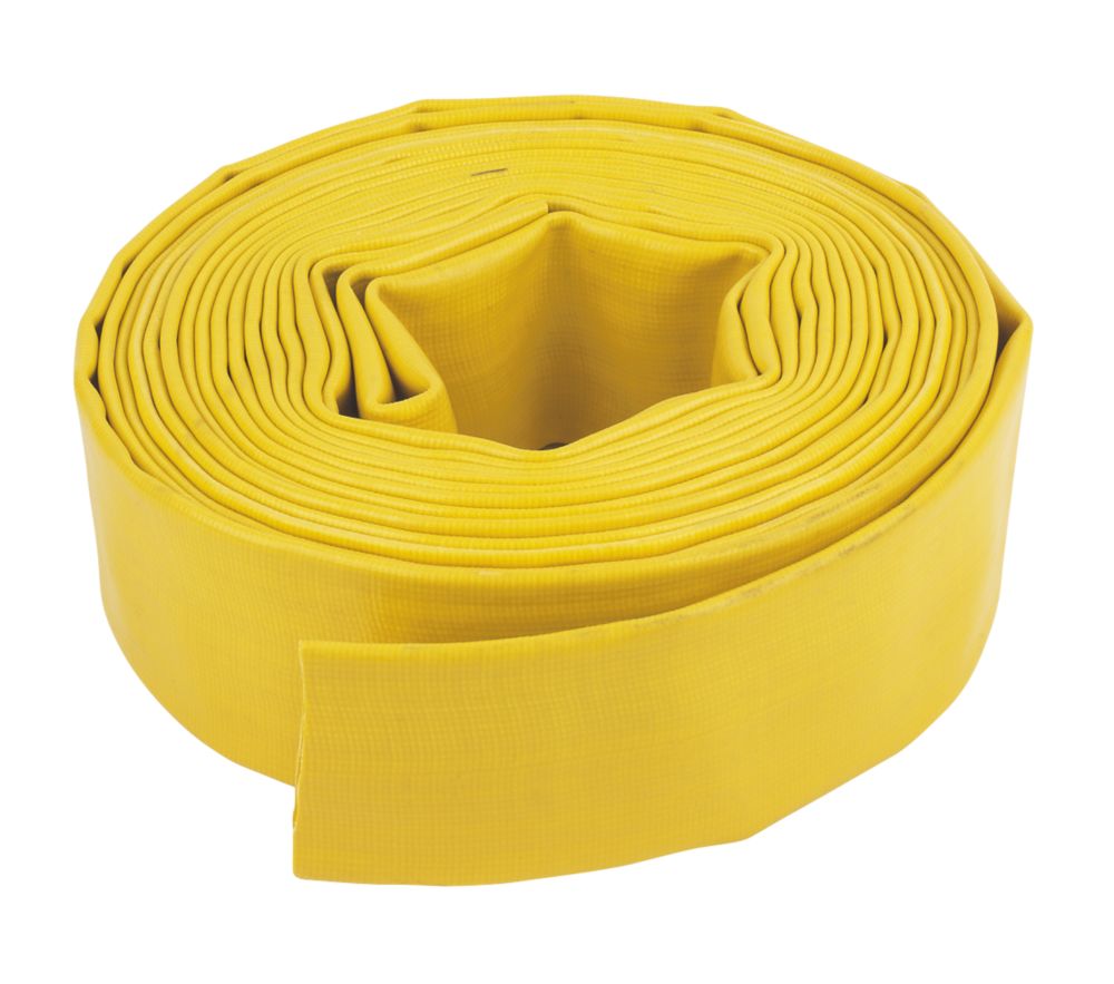 Layflat Hose Yellow 10m x 2" - Screwfix