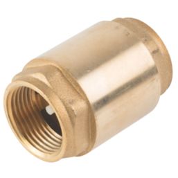 Midbrass Check Non Return Valve Chrome 3/4" - Screwfix