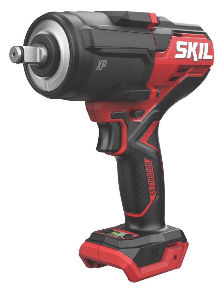 Skil SD1E3285CA 20V Li-Ion PWRCORE 20 Brushless Cordless Impact Wrench ...