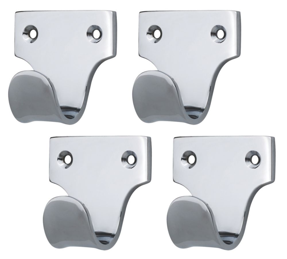 Smith & Locke Sash Window Handles Polished Chrome 50mm x 50mm 4 Pack ...