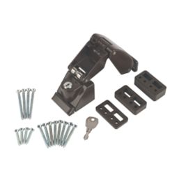 Jackloc The Titan Window Restrictor Brown 100mm - Screwfix