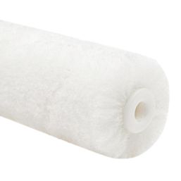 Medium Pile Mini Roller Sleeves Emulsion 4" x 15mm 5 Pack - Screwfix