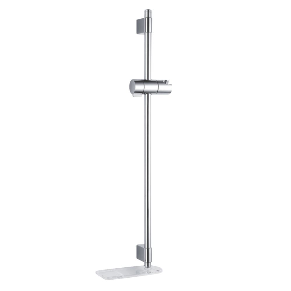 Mira Beat Slide Bar Chrome 654mm - Screwfix