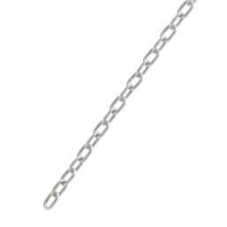 Essentials Side-Welded Zinc-Plated Short Link Chain 5mm x 2.5m - Screwfix