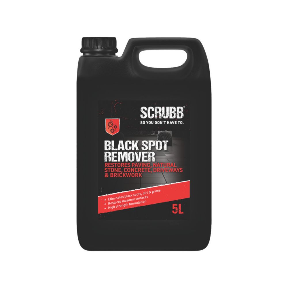 Scrubb Black Spot Remover Outdoor Cleaner 5Ltr - Screwfix