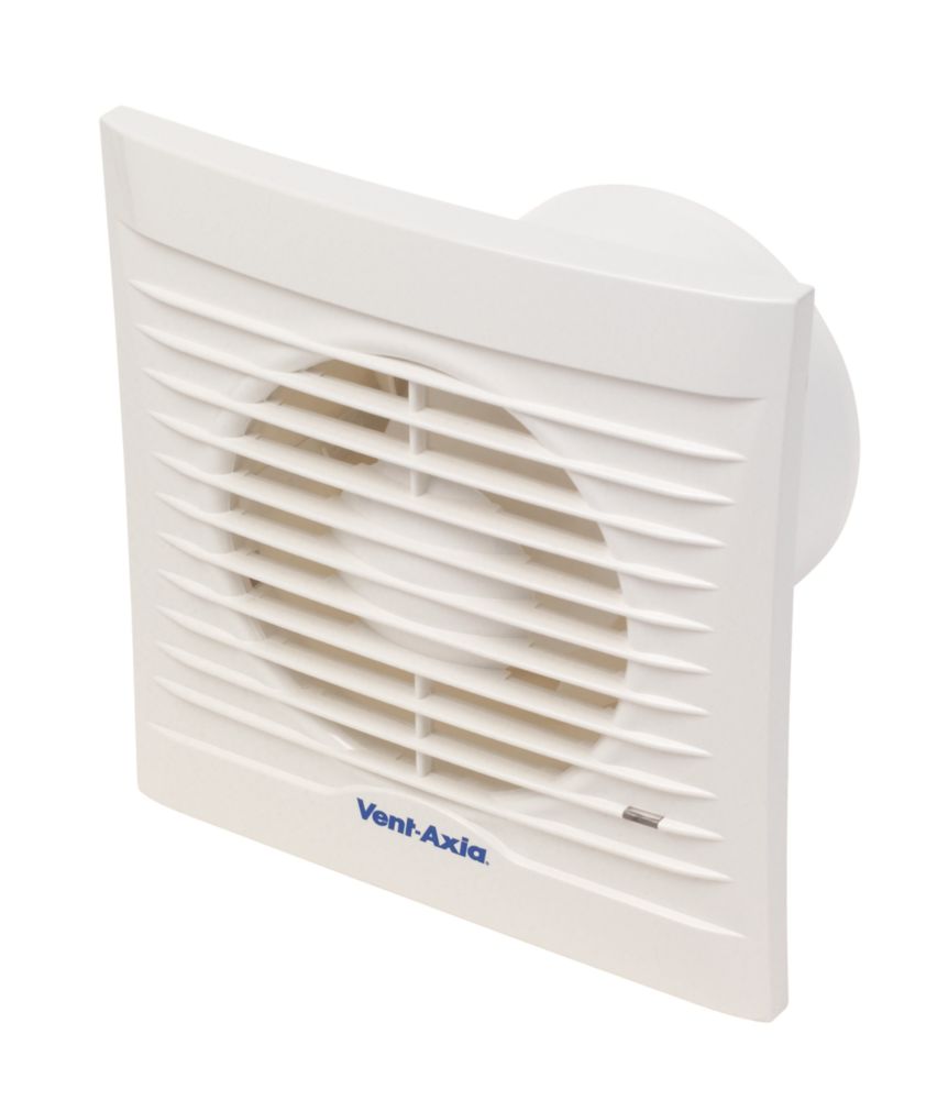 Vent-Axia 454056 100mm (4") Axial Bathroom Extractor Fan with Timer ...