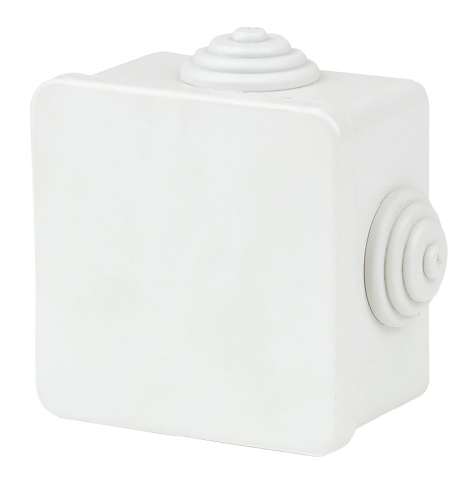 Vimark 4-Entry Square Junction Box with Knockouts 70mm x 42mm x 70mm ...