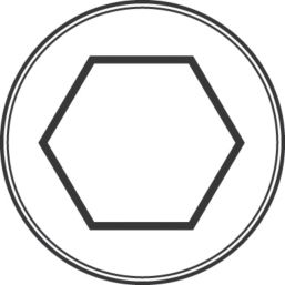 Rawlplug Universal FFI Hex Frame Fixings 10mm x 120mm 25 Pack - Screwfix