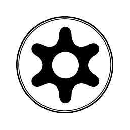 Easydrive Security TX Button Screws 8ga x 1" 10 Pack - Screwfix