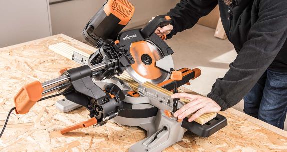 Screwfix evolution chop saw store