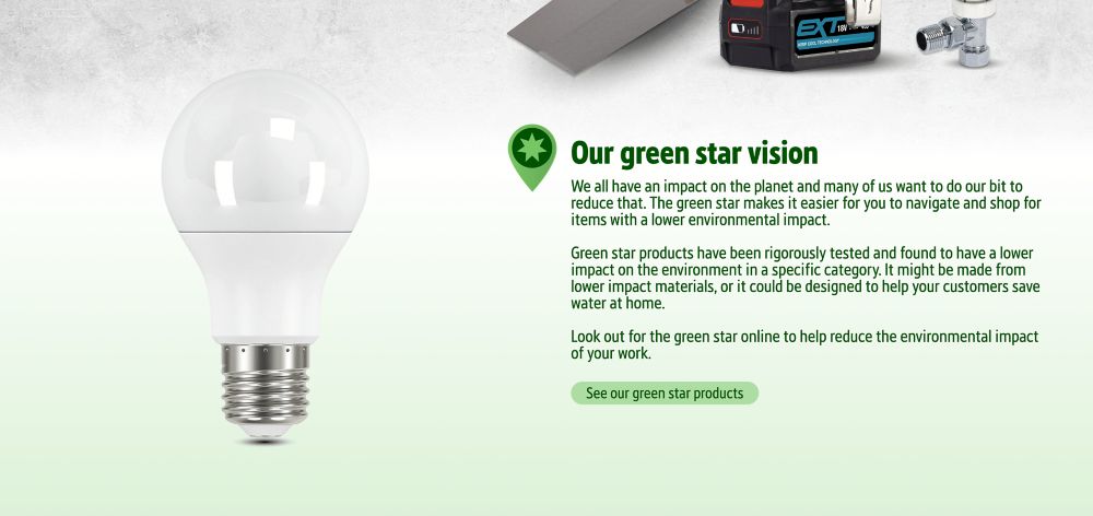 Green Star | Screwfix