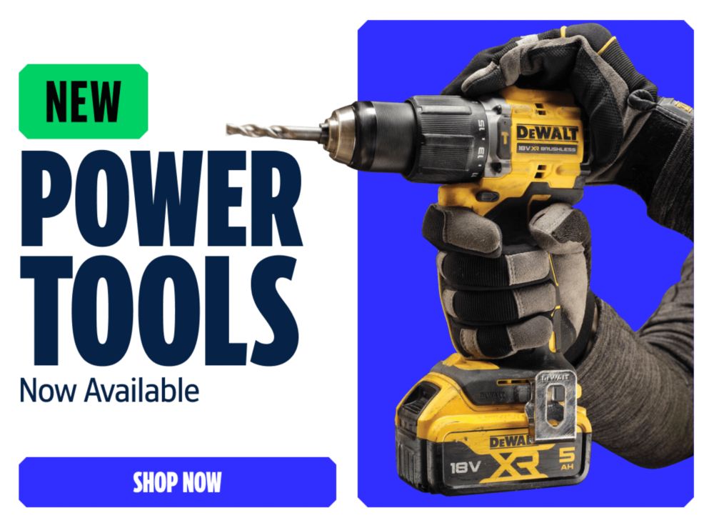 Power Tools, Electrical, Plumbing Supplies & More | Screwfix