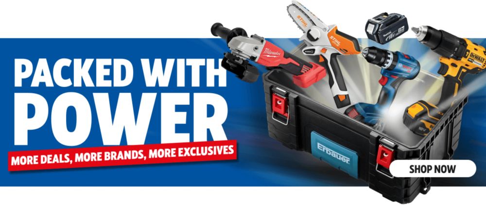 Packed With Power | Screwfix