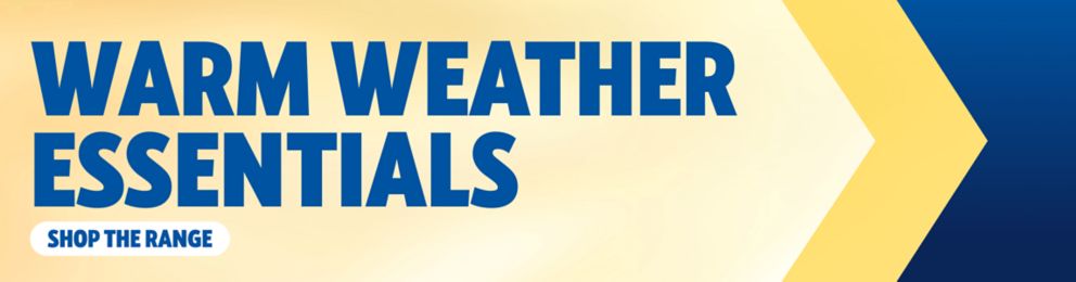 Warm Weather Essentials | Screwfix